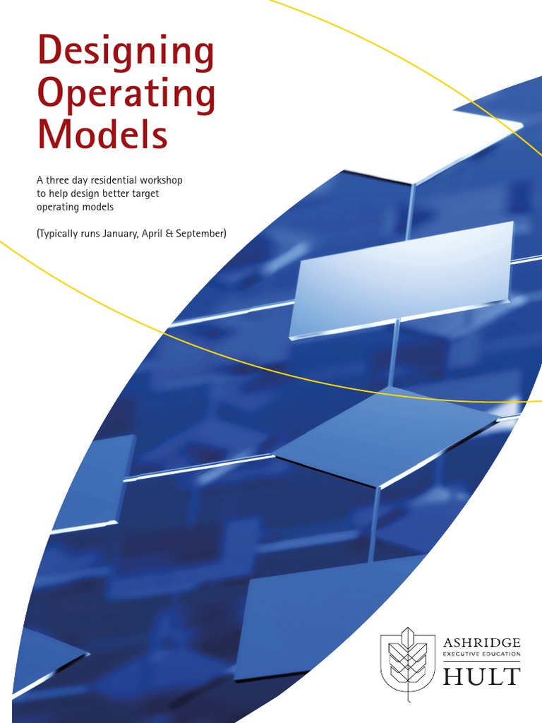 Designing Operating Models DOM-Info-sheet | PDF | Business Model ...