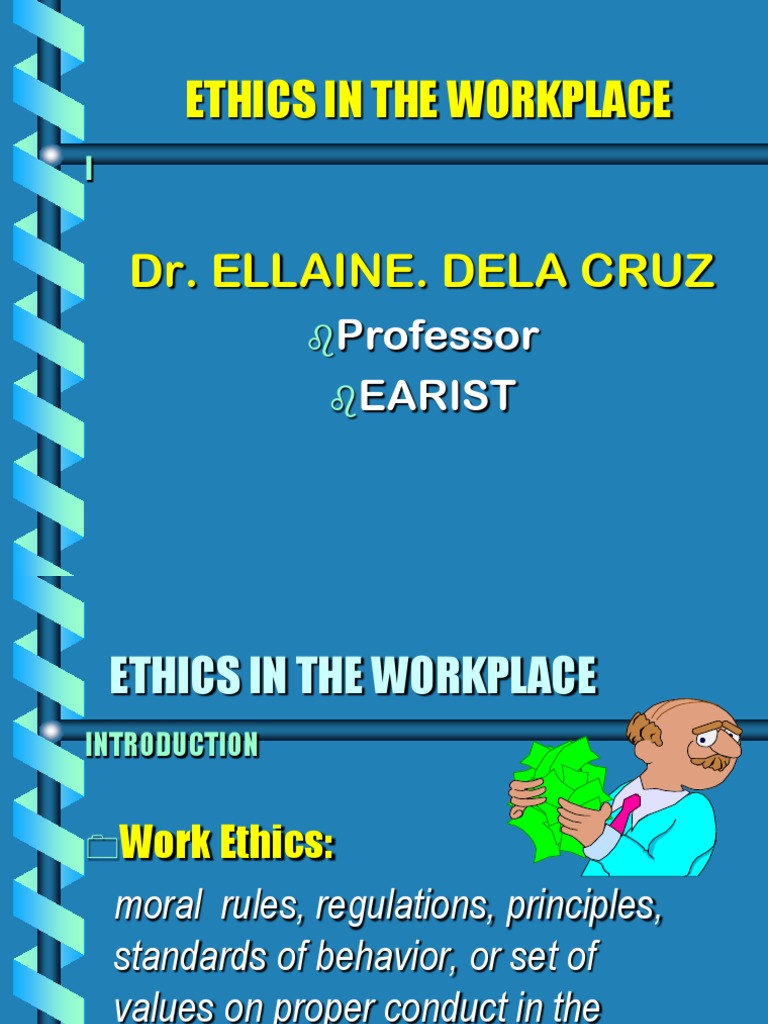 Workplace Ethics and Issues Guide | PDF | Sexual Harassment | Employment