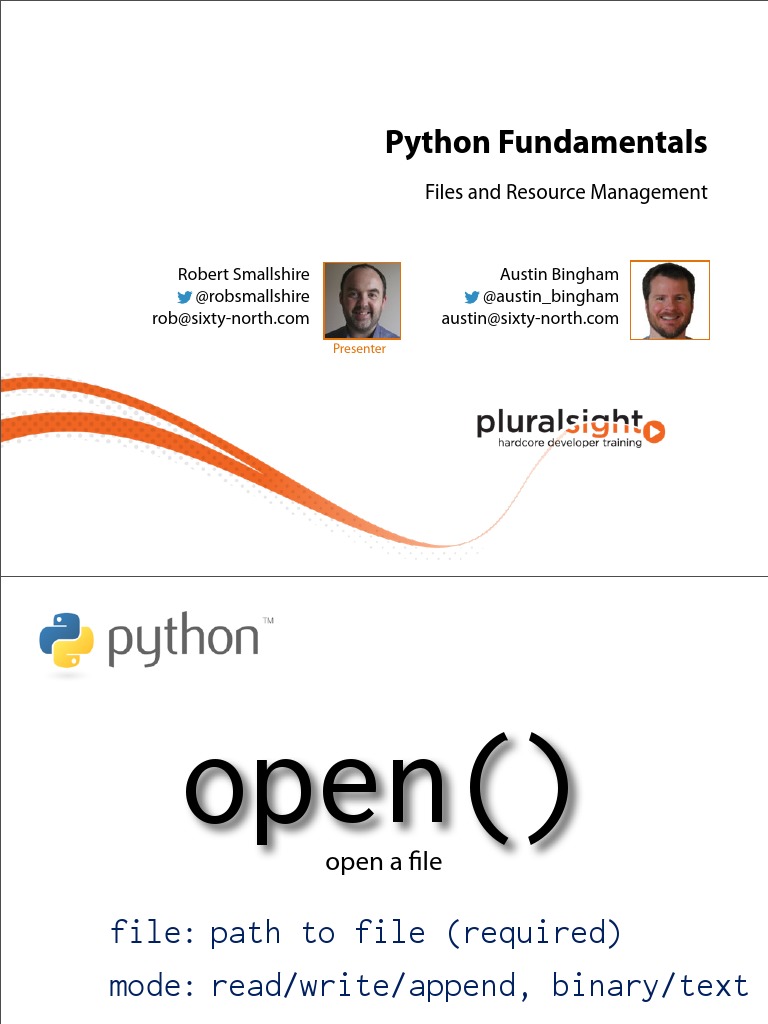 Files and Resource Management Slides | PDF | Text File | String (Computer Science)