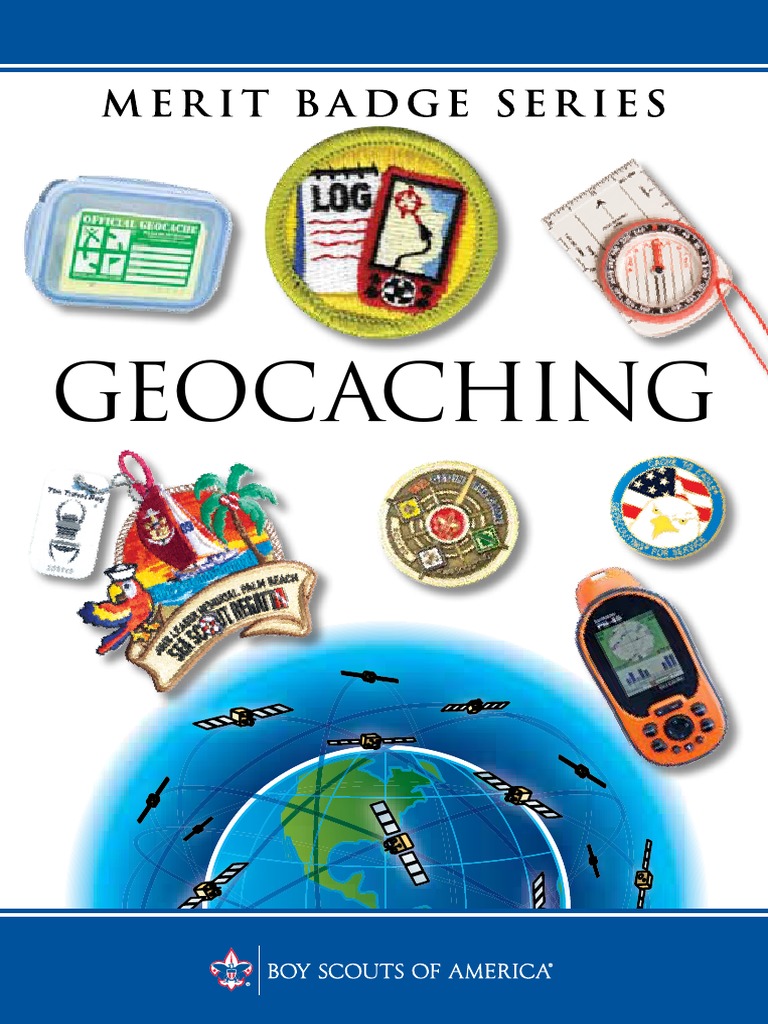 Geocaching Merit Badge Pamphlet 35836 | PDF | Latitude | Longitude