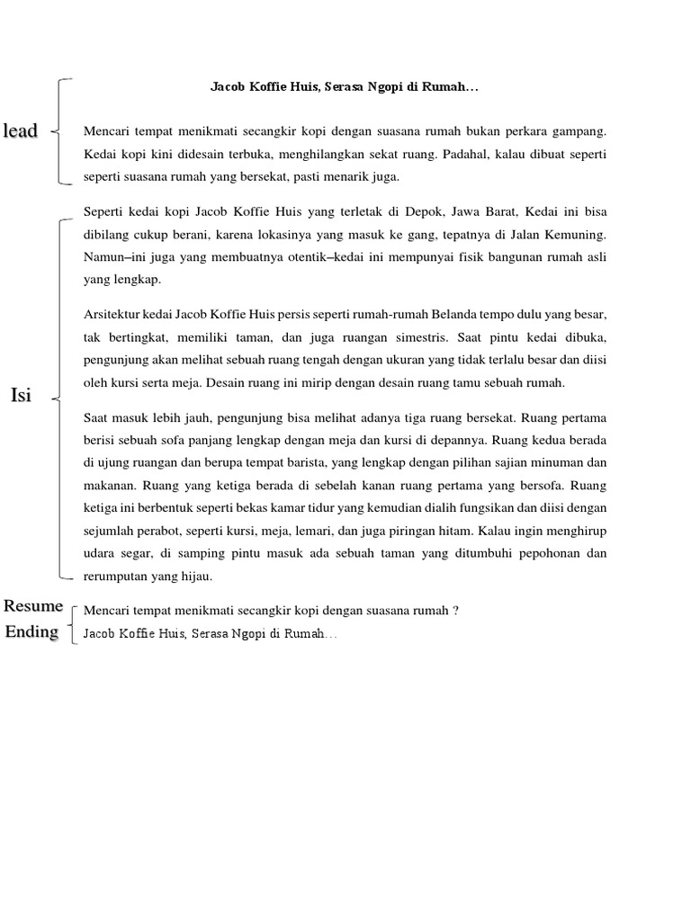 Contoh Feature | PDF | Griya & Taman