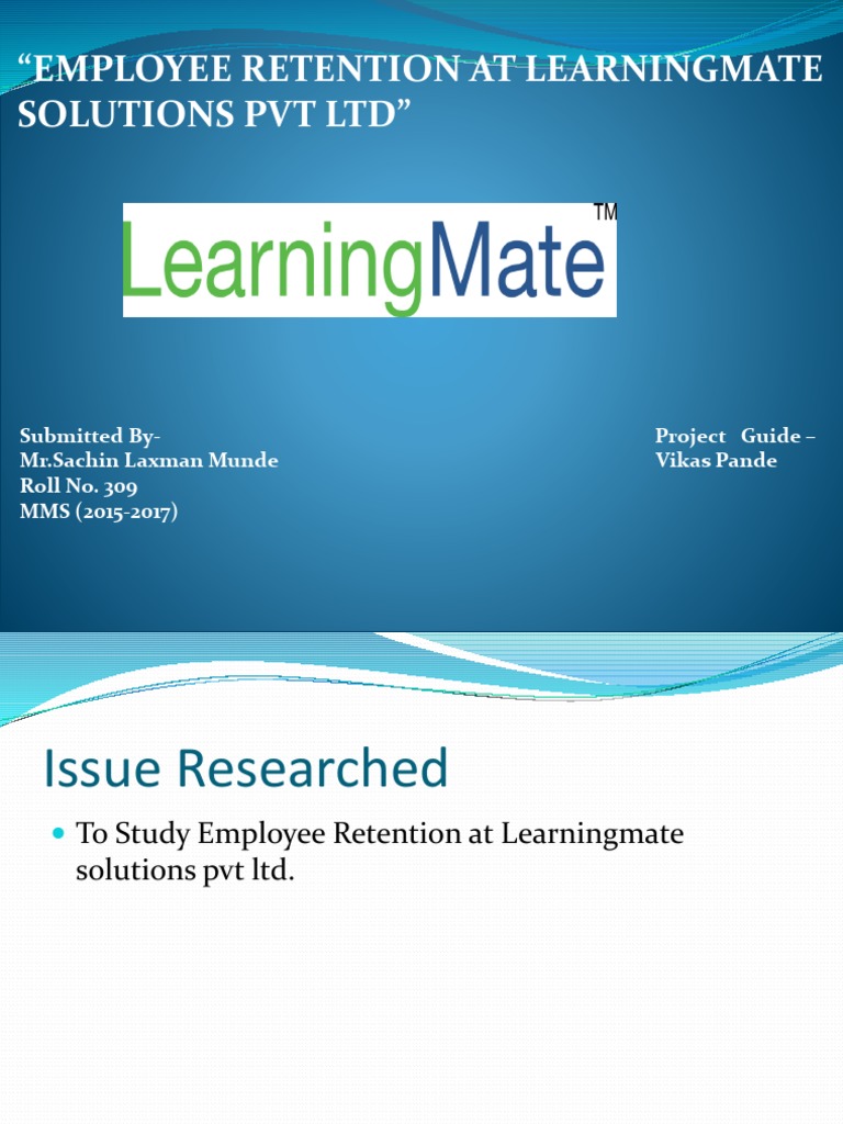 Analysis of Employee Retention Strategies and Engagement Tools at ...