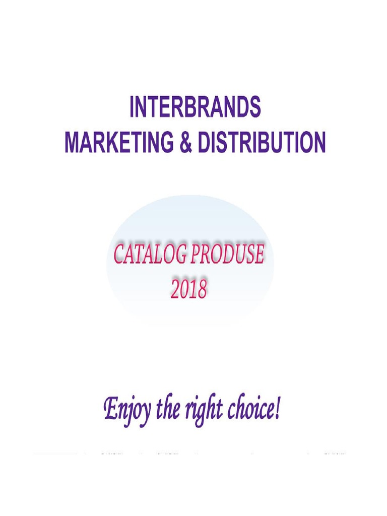 Catalog Interbrands | PDF
