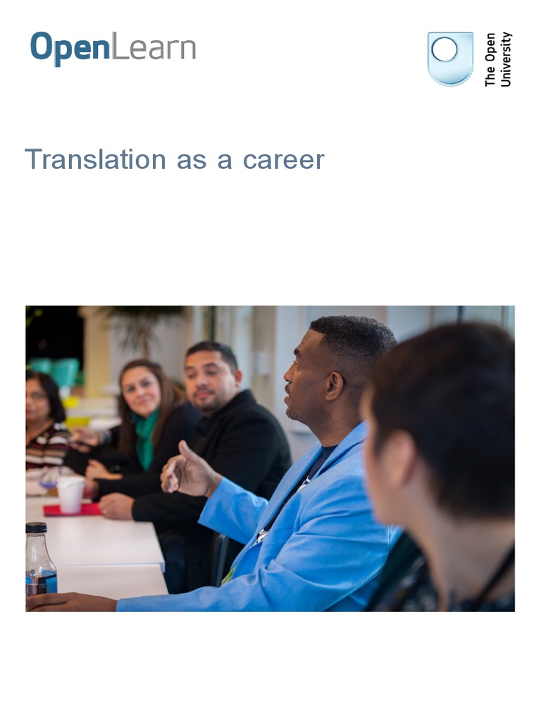Translation As A Career | PDF
