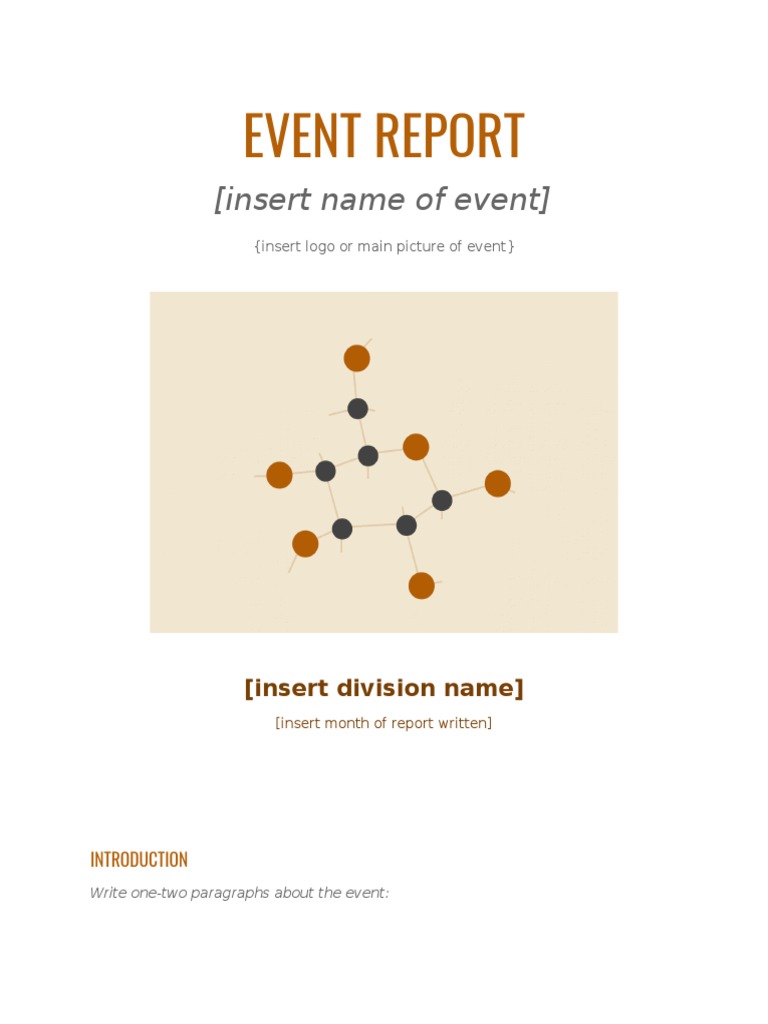 GH - Event Report Template | PDF