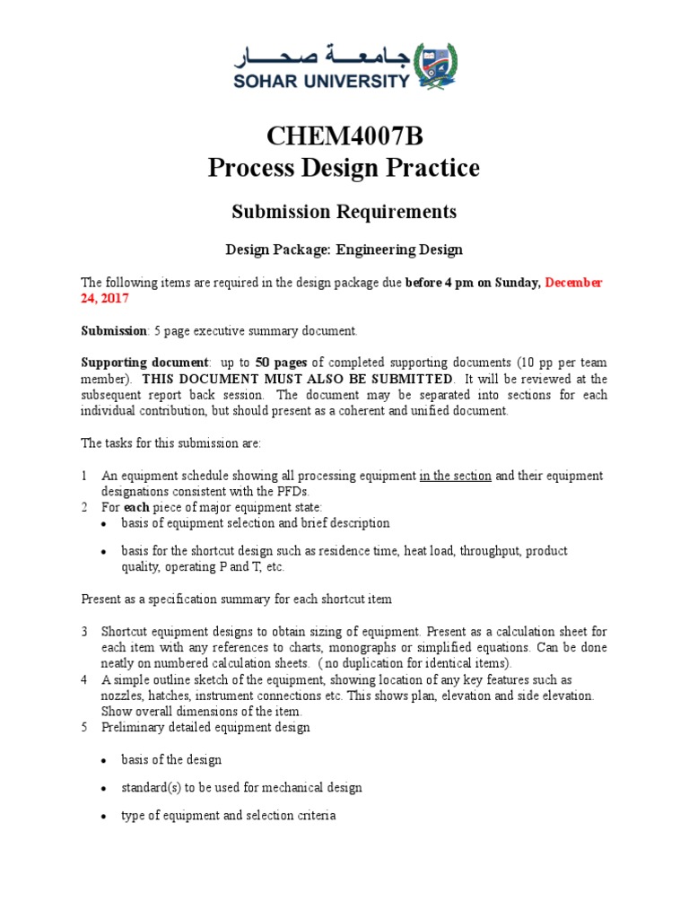 Guideline To Produce Design Report 4 | PDF