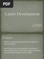 Career Development - HRM Report | PDF | Organizational Behavior ...