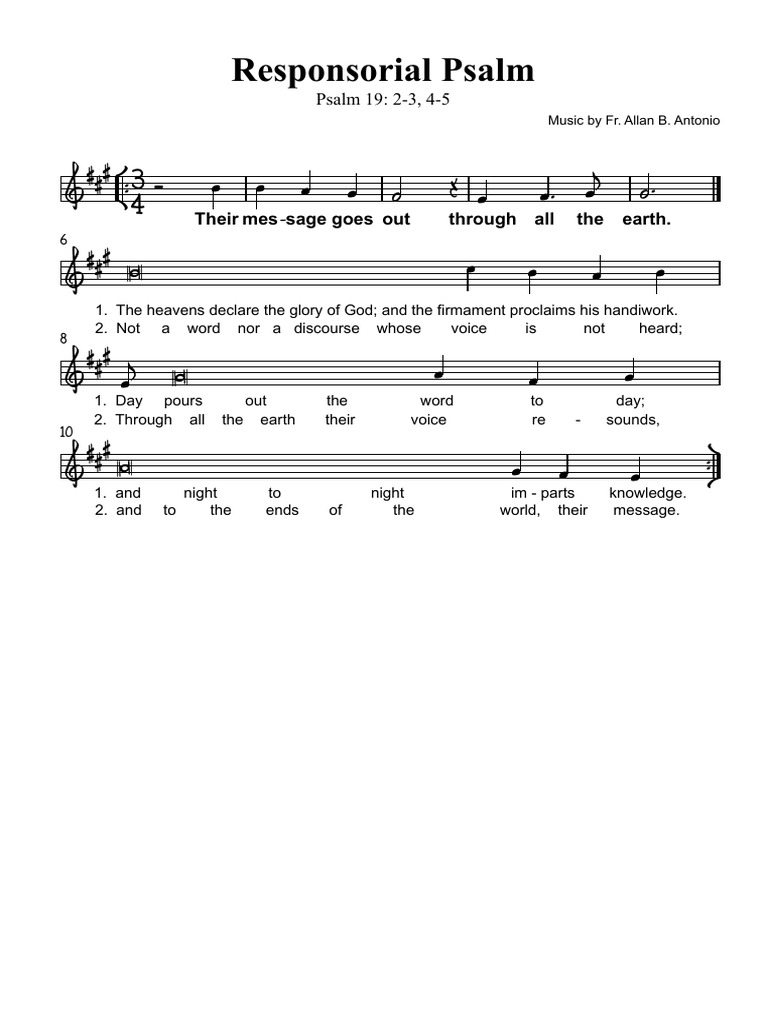 Psalm | PDF