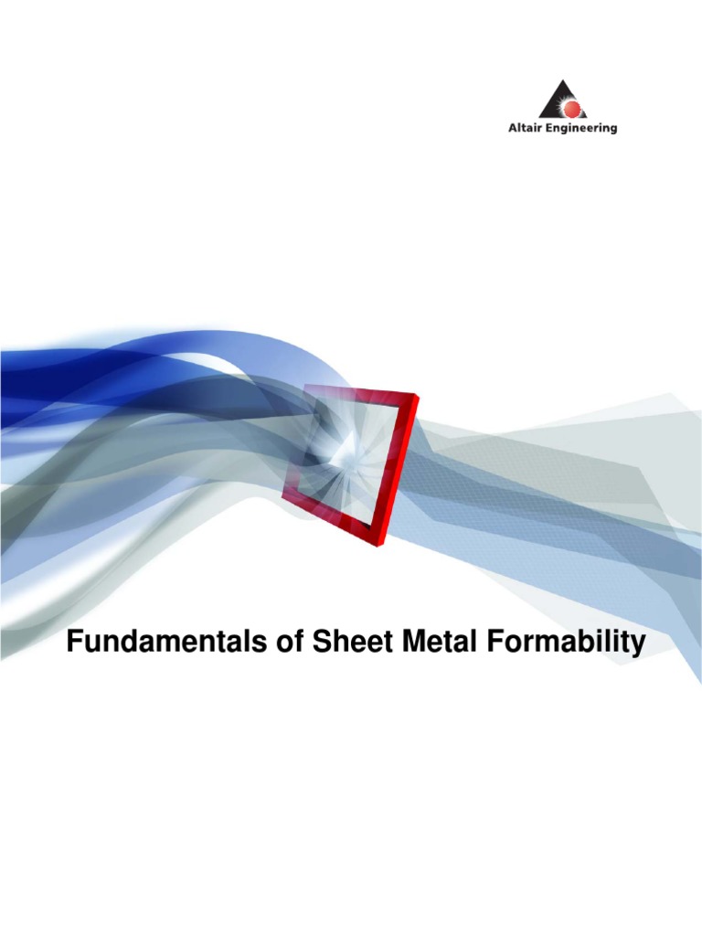 Formability Training Dec2012 PDF | PDF | Sheet Metal | Alloy