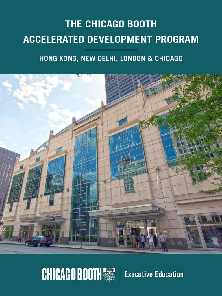 Chicago Booth ADP Brochure | PDF | Strategic Management | Entrepreneurship