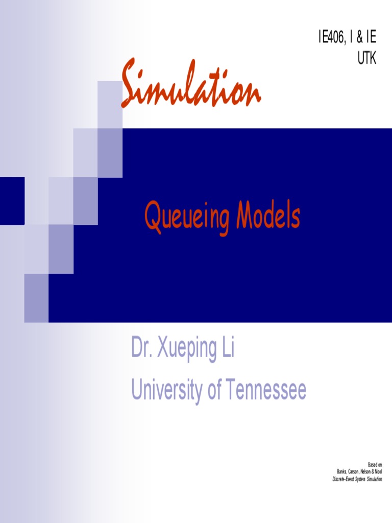 Queueing Models | PDF | Mathematical Model | Markov Chain