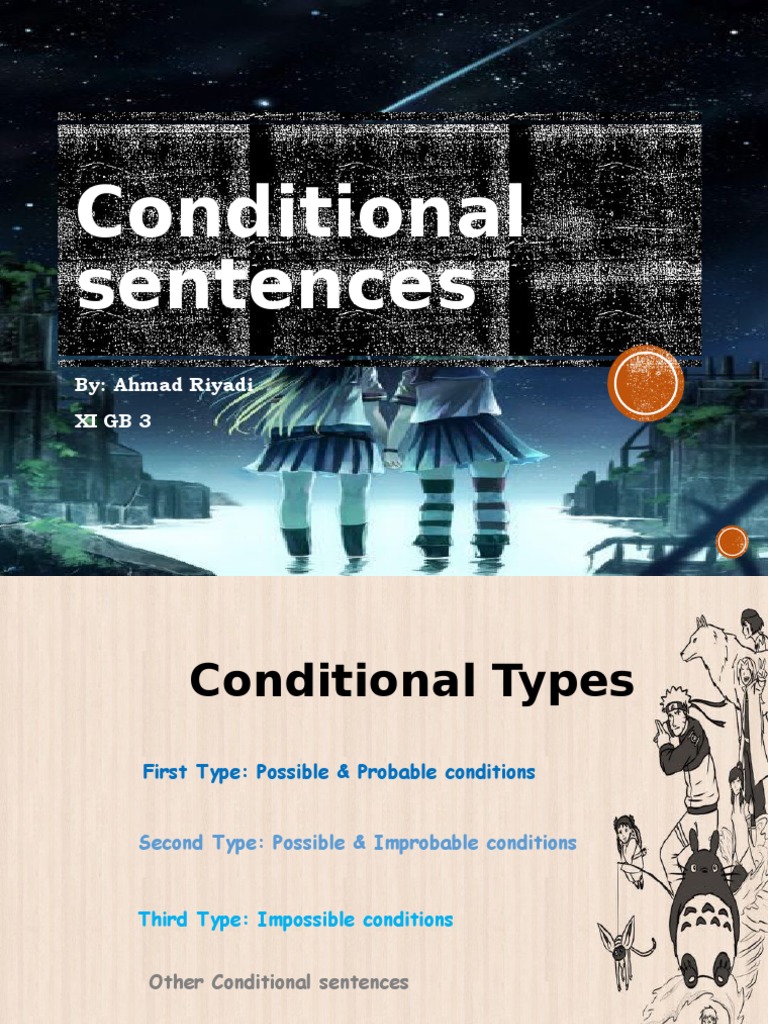 Conditional Sentence | PDF | Linguistic Morphology | Syntax
