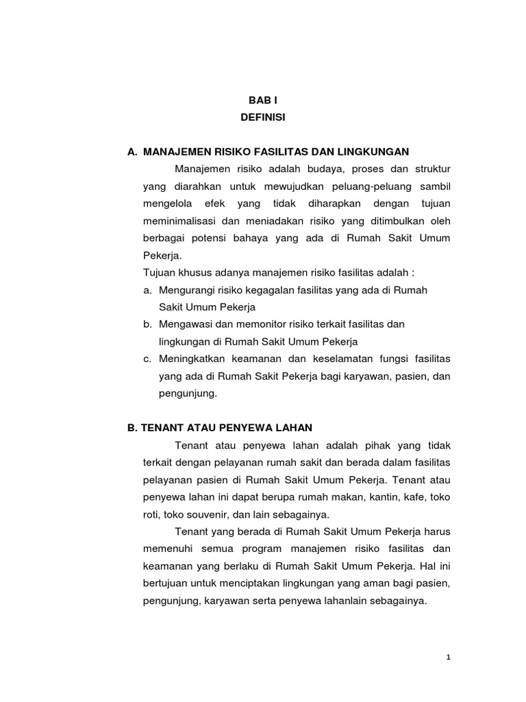 Panduan Tenant Sewa | PDF