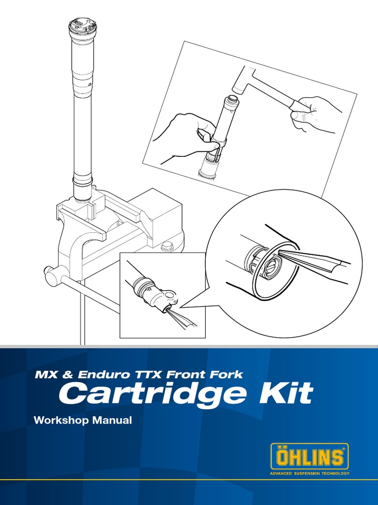 Ohlins Fork | PDF | Nut (Hardware) | Pipe (Fluid Conveyance)