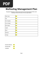 GL Biofouling Record Book | PDF | Technology & Engineering