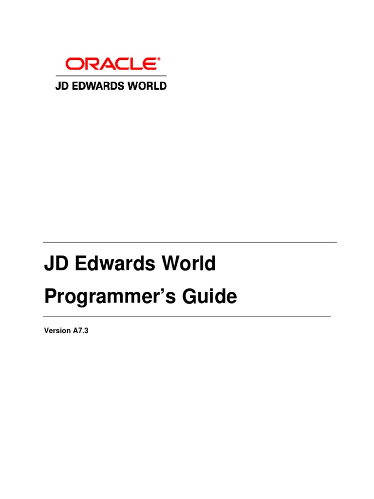 A73 Programmers Guide PDF | PDF | Parameter (Computer Programming) | Proprietary Software
