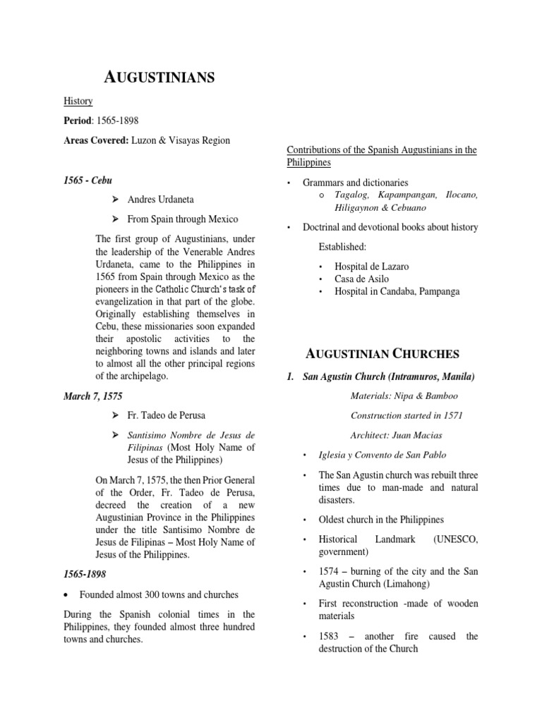 Augustinian Print-Out | PDF | Architectural Design | Architecture