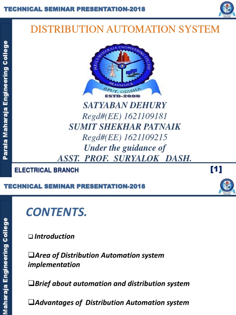 Distribution Automation System | Download Free PDF | Automation ...
