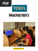 Ejercicios y guías para TOEFL ITP | PDF | Informática | Tecnología