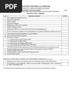 Updated Checklist For Assessment FG | PDF | Water Transport | Shipping