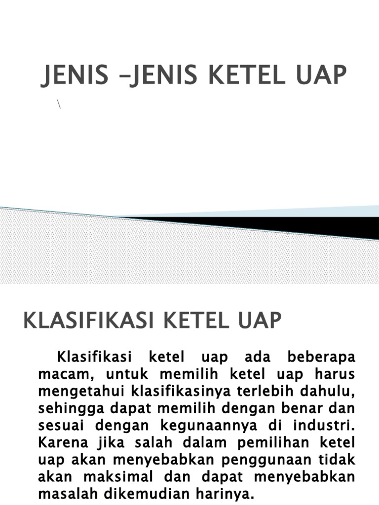 Pubt (Jenis2 Boiler) | PDF