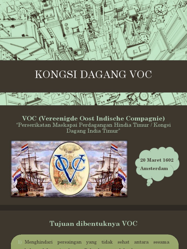 Kongsi Dagang Voc | PDF