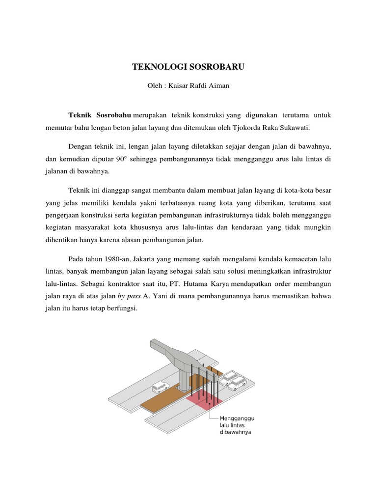 Teknologi Sosrobahu | PDF