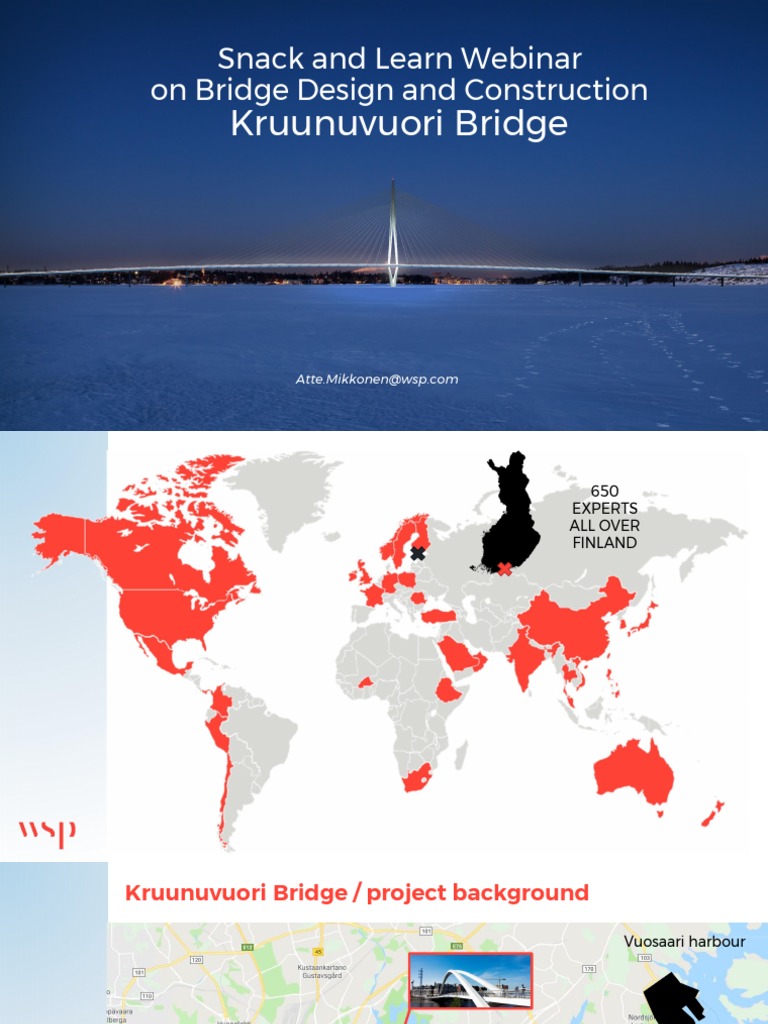 Kruunuvuori Bridge Project Overview | PDF