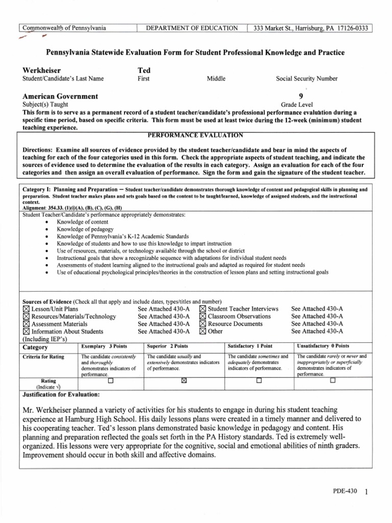 Seu 325 Pde-430 | PDF | Teachers | Pedagogy