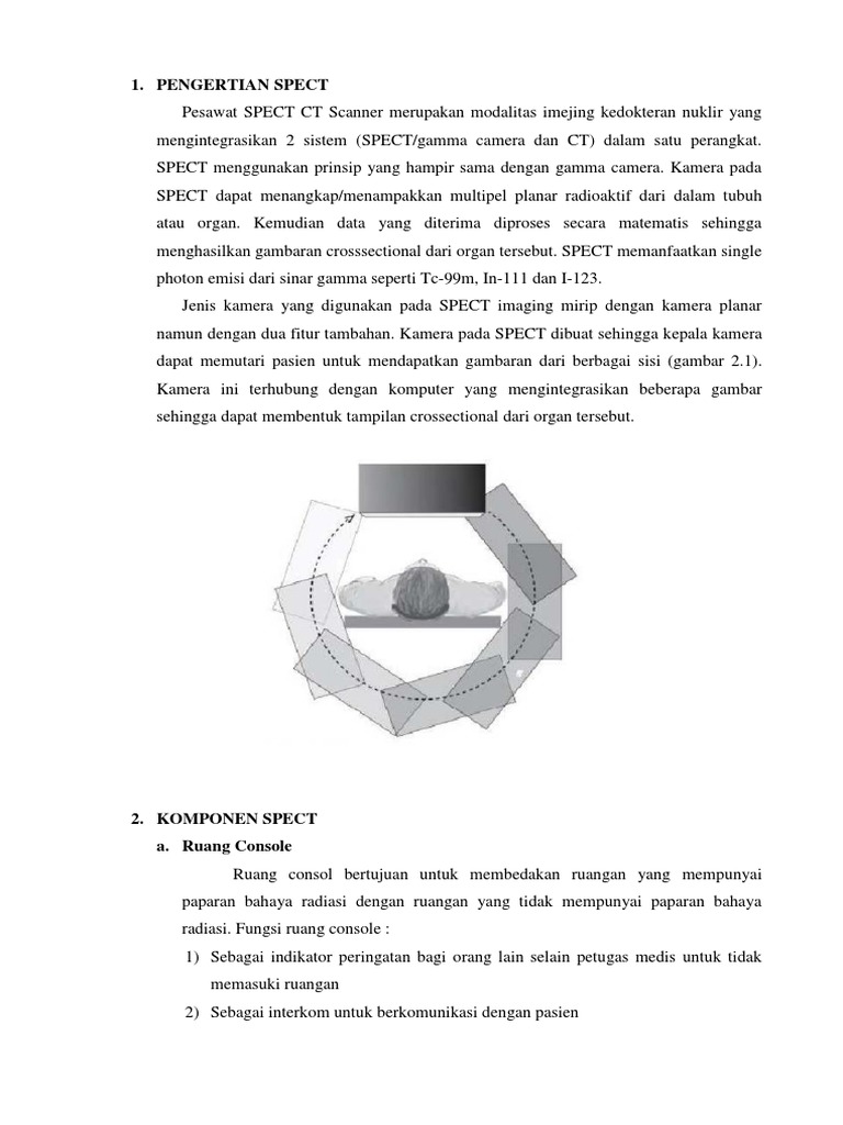 Pengertian dan Komponen SPECT-CT | PDF | Sains & Matematika