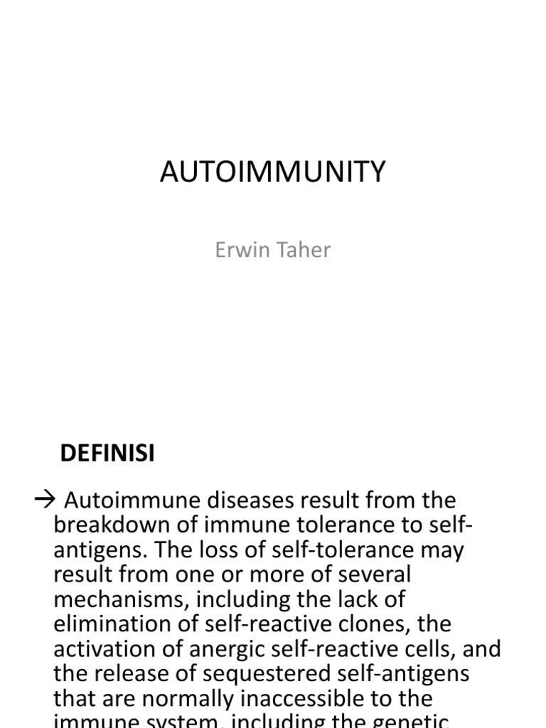An In-Depth Look at Autoimmunity: Definitions, Classifications ...