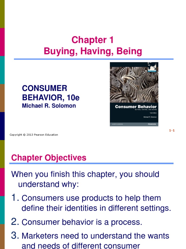 Solomon Cb10 Ppt01GE | PDF | Consumer Behaviour | Consumerism