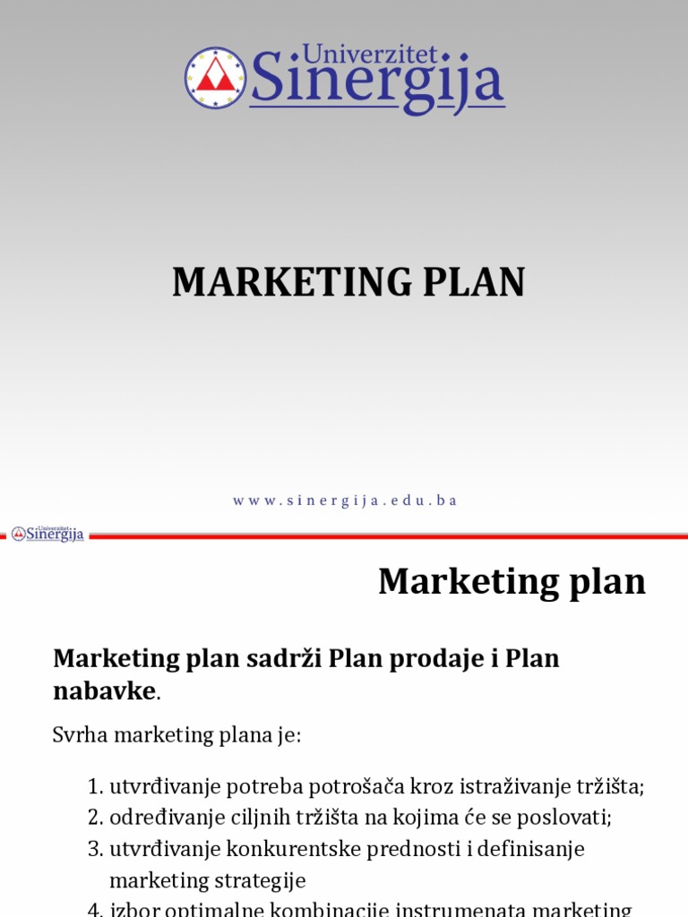 Marketing Plan | PDF