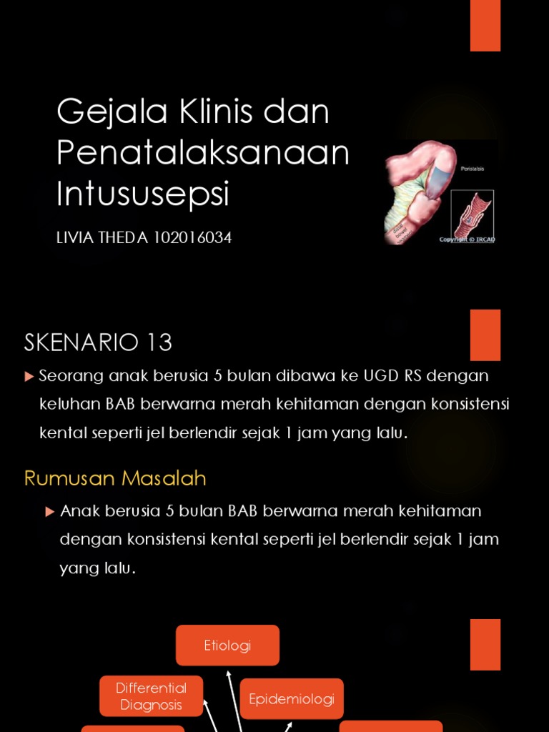 Gejala Klinis Dan Penatalaksanaan Intususepsi | PDF
