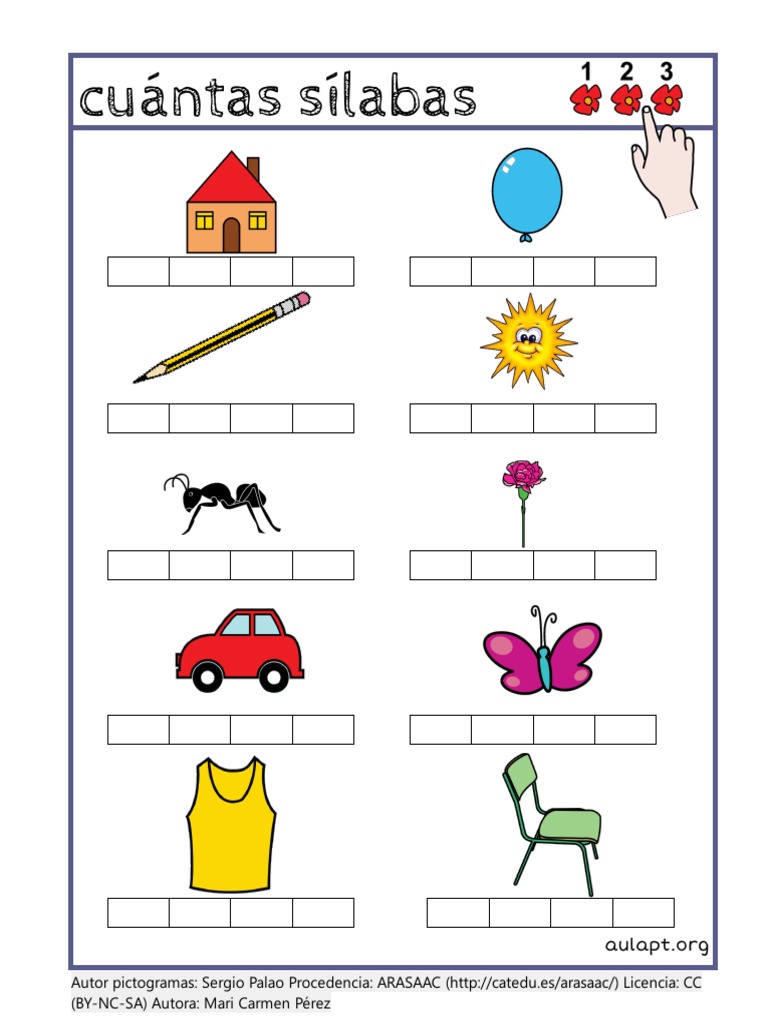 Cuenta Sílabas Cuantas Sílabas PDF | PDF