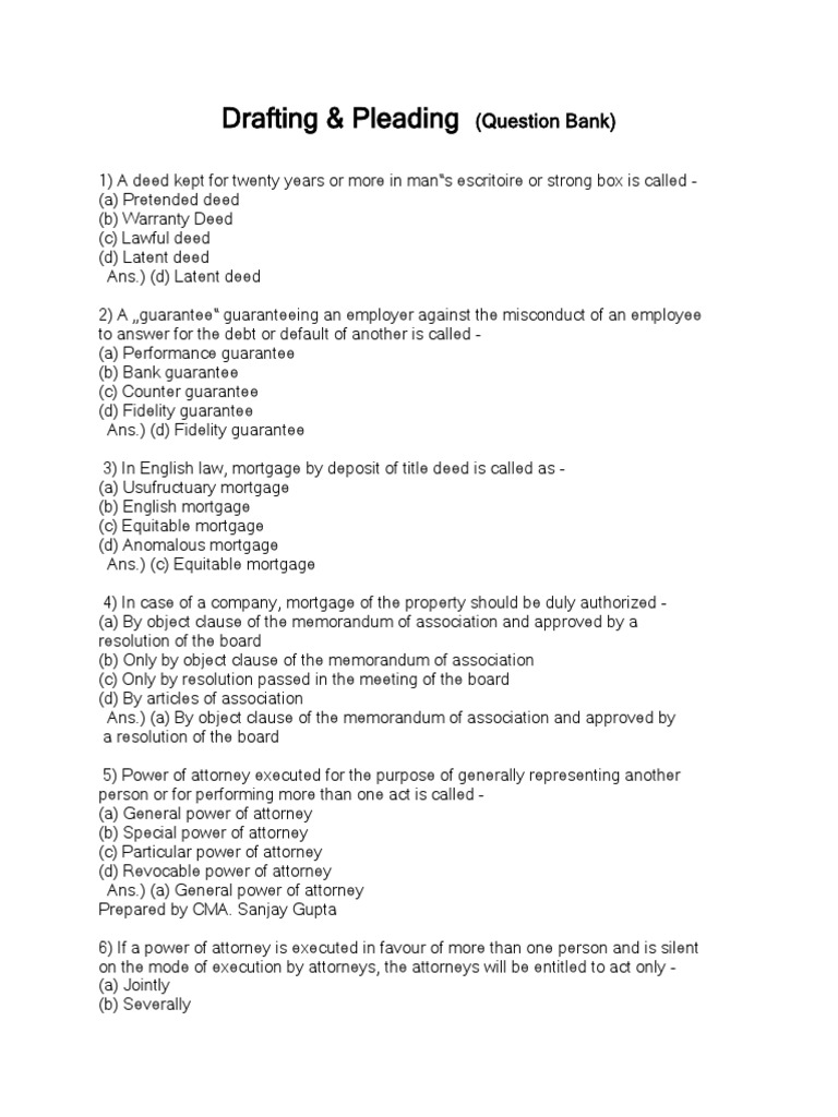 Drafting and Pleading | PDF | Lawsuit | Pleading