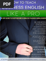 Communicative Business English Activities | PDF
