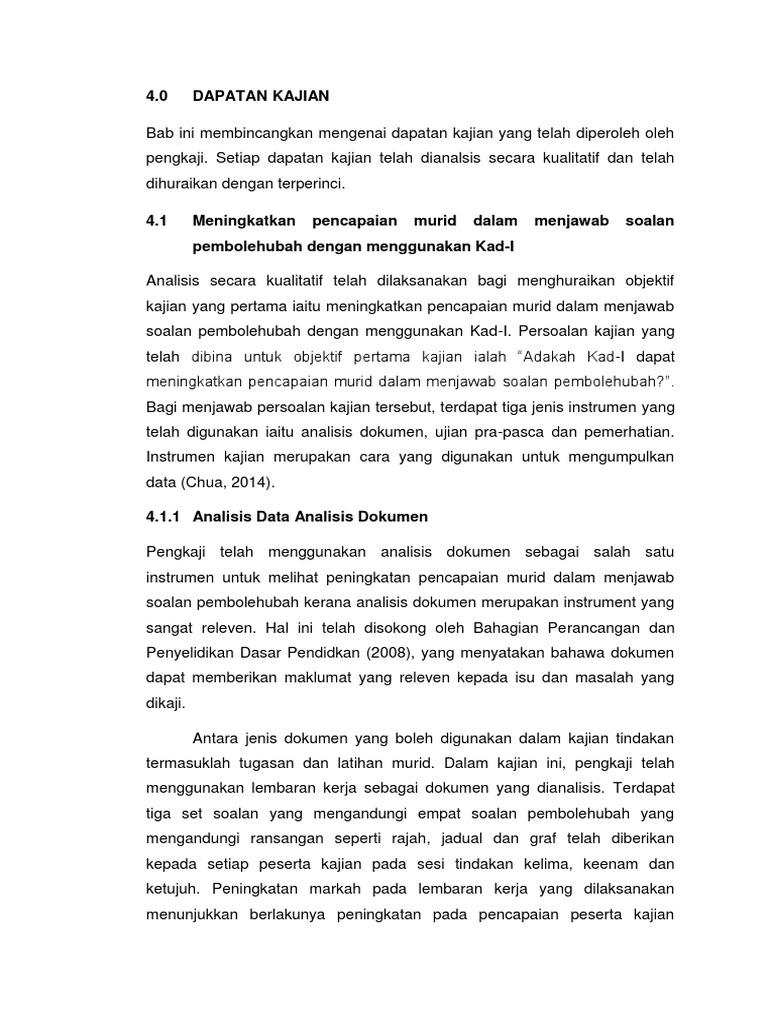 Cara Menulis Dapatan Kajian Kualitatif