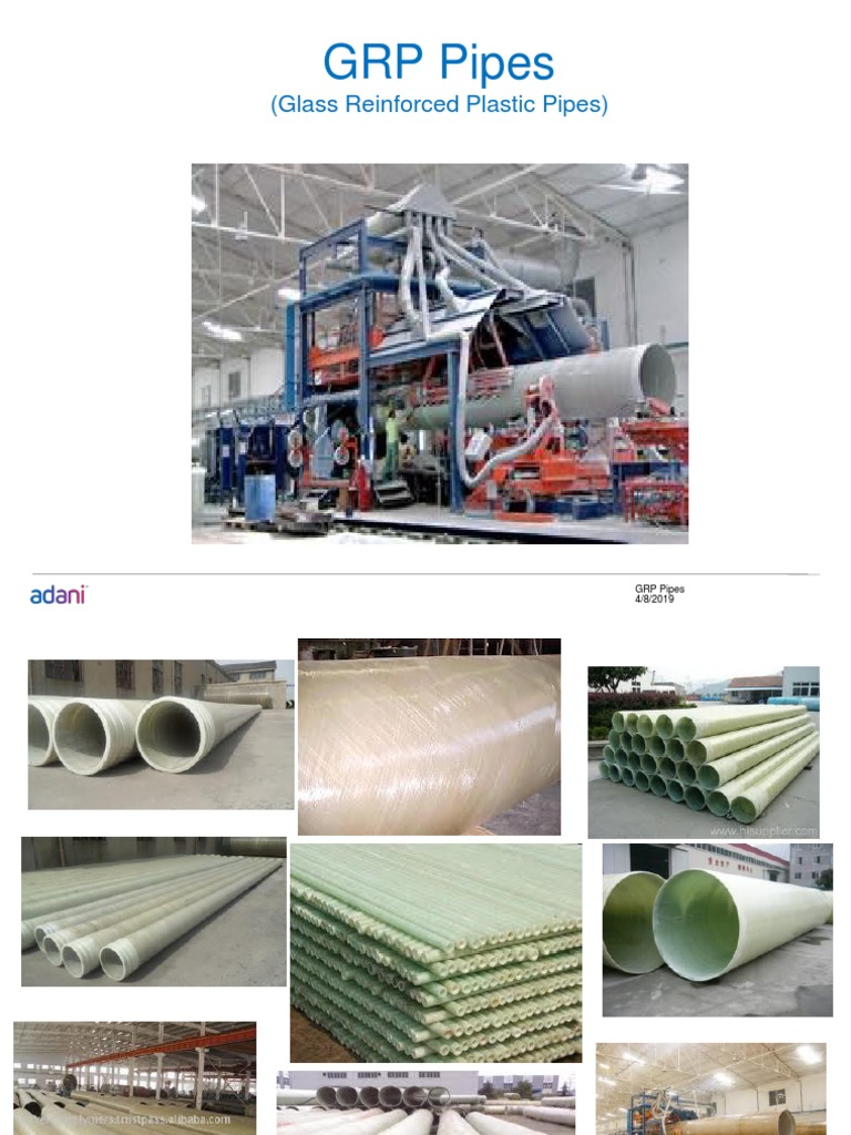 GRP | PDF | Fiberglass | Pipe (Fluid Conveyance)