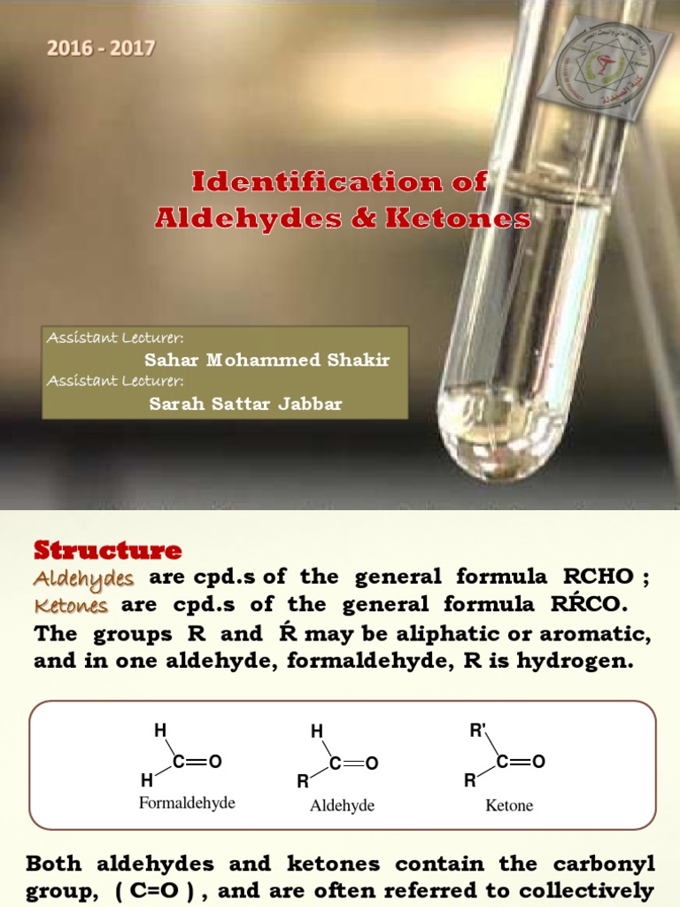 Idk PDF | PDF | Aldehyde | Ketone