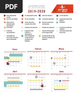 Calendario Escolar UAEM 2025-2026 | PDF