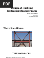 7 Steel - SCBF - Design PDF | PDF | Buckling | Deformation (Engineering)