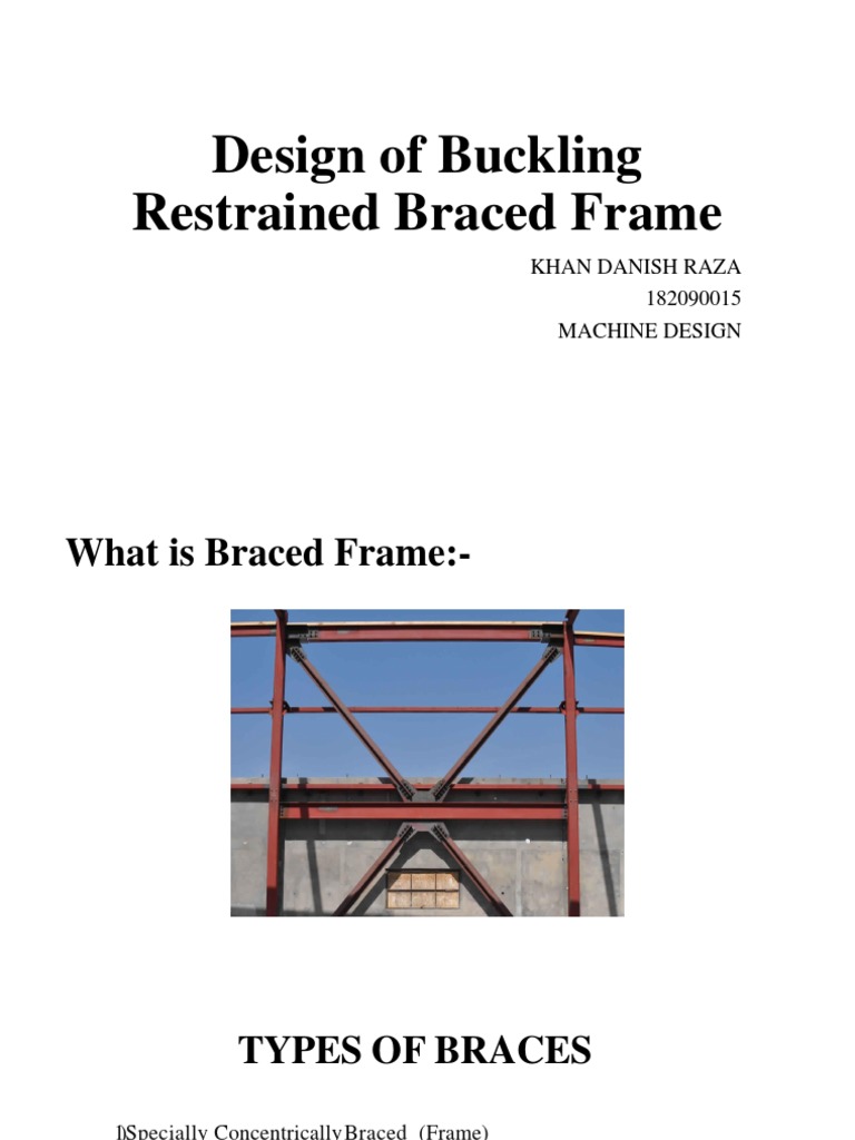 Buckling Restrained Braced Frame | Buckling | Continuum Mechanics