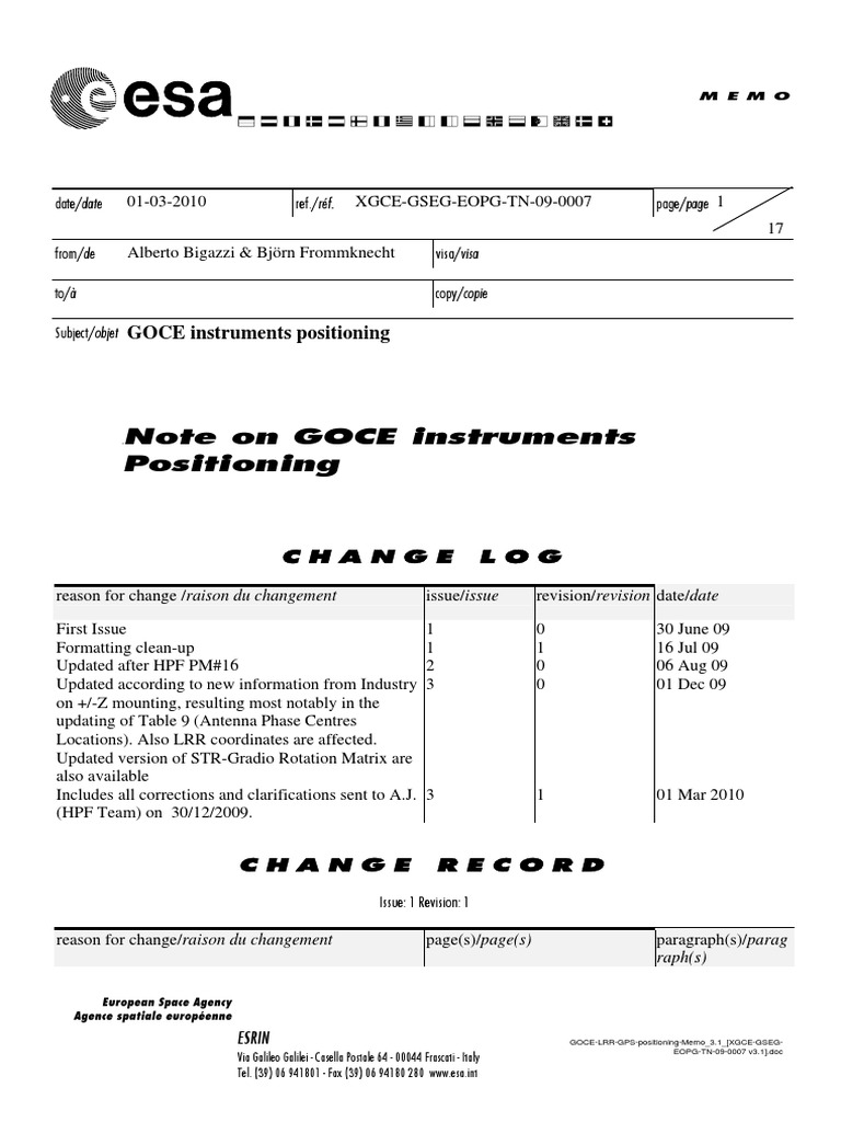 Goce LRR GPS | PDF | Global Positioning System | Geometry