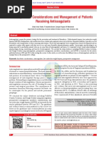 Anticoagulant Conversion Guidelines | PDF | Pharmacy | Medical Specialties