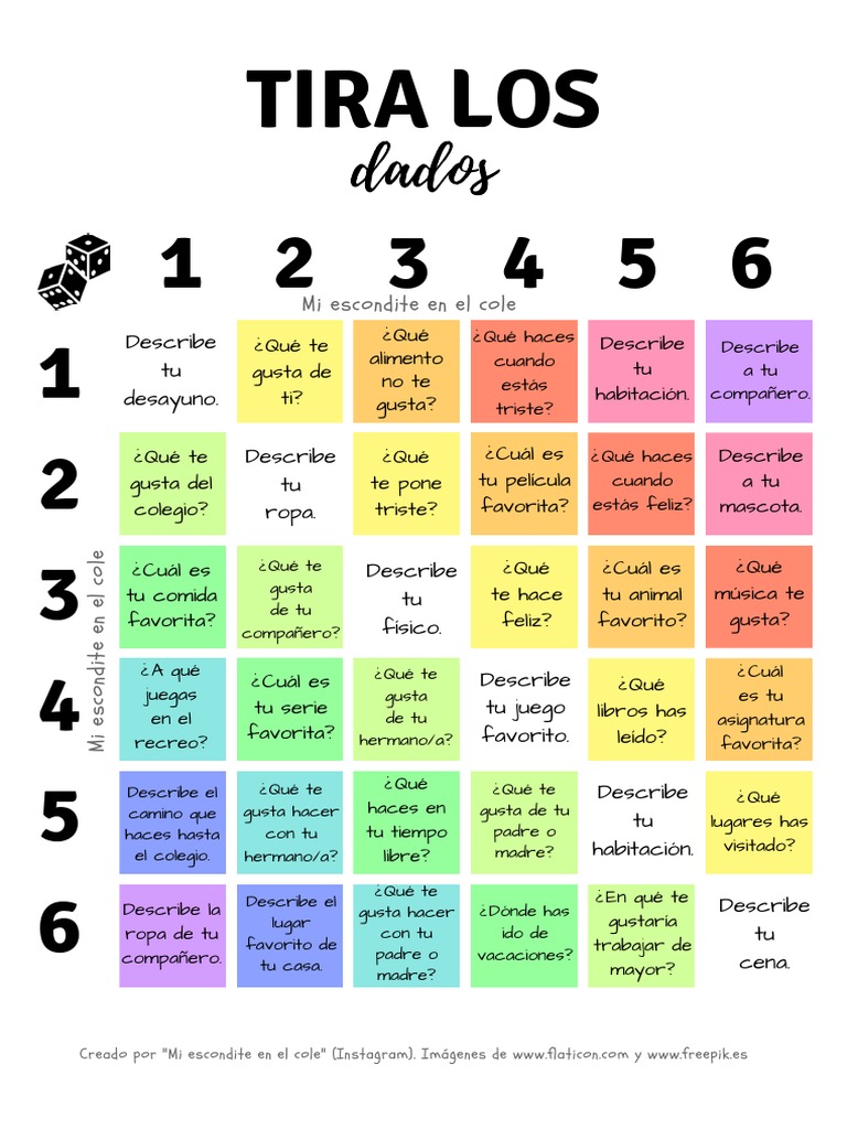 Tira Los Dados | PDF | Ocio
