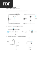 Circuitos Con Diodos - Ejemplos | PDF | Diodo | voltaje
