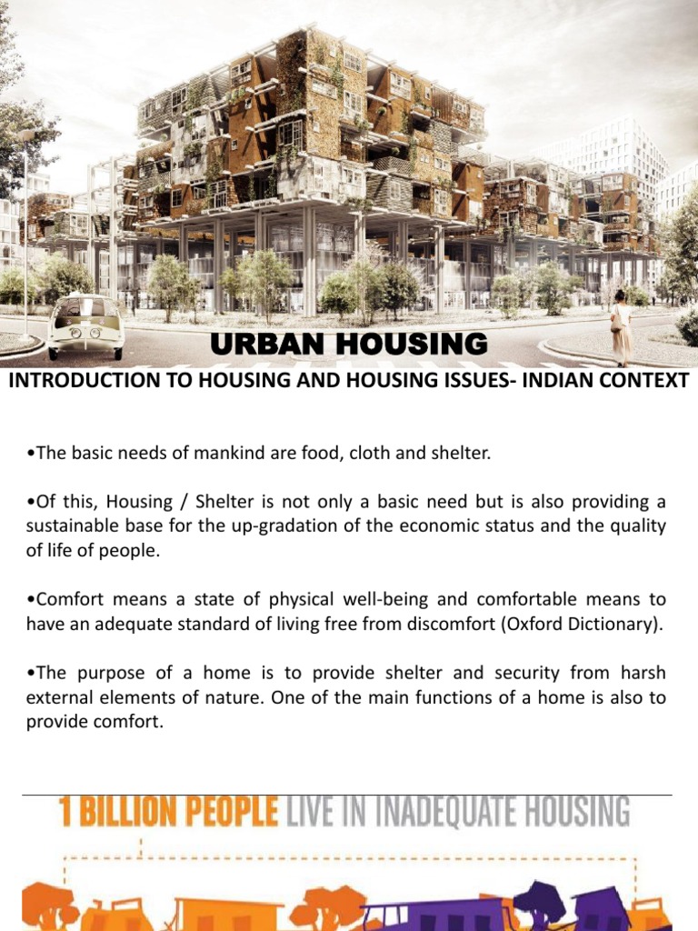 Urban Housing Challenges in India | PDF | Affordable Housing | Economies