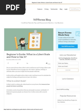 What Is A Likert Scale And How To Use It Beginner39s Guide Discussion
