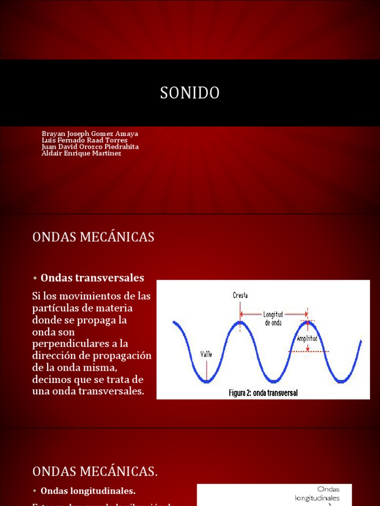 Sonido 2 | PDF | Sonido | Olas
